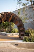 China Hive Modular Art Pavilion Custom Architectural Sculpture For Real Estate Landscape for sale