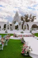 China Eternal Vows Ceremony Architect Sculpture Custom Permanent Wedding Altar for sale