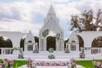 China Eternal Vows Ceremony Architect Sculpture Custom Permanent Wedding Altar for sale