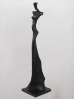 China Luxury Black Metal Human Sculpture Modern Custom Islamic Art Statue For Indoor Outdoor for sale