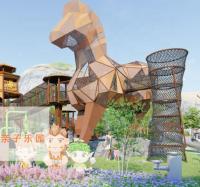 China Custom Stainless Steel Playground Sculpture with Handmade CNC Craftsmanship and 30-Year Guarantee for sale