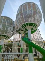 China Custom Stainless Steel Play Sculpture - Corrosion Resistant Outdoor Play Structure with Safety Certified Design for sale