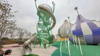 China Custom Stainless Steel Play Sculpture - Corrosion Resistant Outdoor Play Structure with Safety Certified Design for sale
