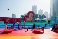 China Customized Stainless Steel Interactive Sculpture for Urban Art Installation and Public Spaces for sale