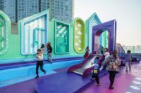 China Customized Stainless Steel Interactive Sculpture for Urban Art Installation and Public Spaces for sale