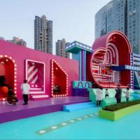 China Customizable Stainless Steel Interactive Urban Sculpture for Public Art Installations for sale
