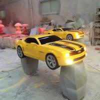 China Custom Exhibition Sculpture with Durable Fiberglass Material and Weather-Resistant Coating for Corporate Events for sale