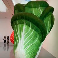 China Giant FRP Fruit Vegetable Sculpture Series Hyper Realistic Commercial Display Art for sale