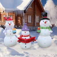 China Outdoor Christmas Illuminated Astronaut Resin Sculpture Garden Yard Holiday Decoration for sale
