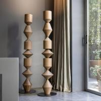 China 5 Layer Spiral Metal Sphere Sculpture With Gold Accent Base For 5 Star Hotel Lobby Decoration for sale