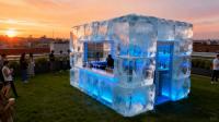 China Modular Ice House Bar - Frost-Themed Pop-Up Shop & Ice Block Architecture for Commercial Attractions for sale