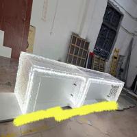 China Custom Ice Counter  Luminous Installation Collection - Illuminated Ice Block Tables & Benches for Restaurants for sale