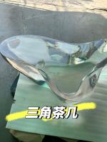 China Custom Ice Counter  Luminous Installation Collection - Illuminated Ice Block Tables & Benches for Restaurants for sale