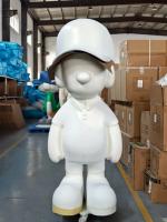 China Business Decoration Fiberglass Mascots Custom Branding Sculptures for Shops & Exhibitions for sale