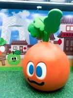 China Business Decoration Fiberglass Mascots Custom Branding Sculptures for Shops & Exhibitions for sale