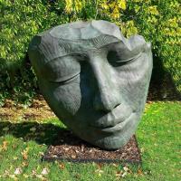 China Modern FRP Garden Sculpture Outdoor Decorative Statue For Courtyard Waterproof Anti UV for sale