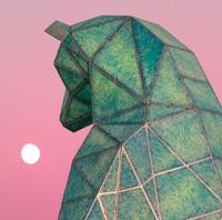 China 3D Geometric Bear Light Sculpture - RGB LED Interactive Art Installation for sale