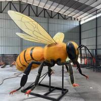 China Eye-Catching Giant Realistic Bee Sculpture - Hyper-Realistic Large Scale Insect Model for Outdoor Garden & Commercial Display for sale