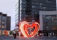 China Custom Interactive Heart Sculpture 