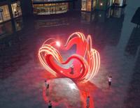 China Custom Interactive Heart Sculpture 
