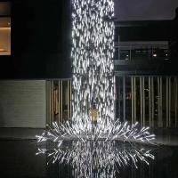 China Superior Quality IP65 Waterproof Steel Acrylic LED Decorative Landscape Sculpture for Outdoor Lighting Creative Art Hotel Villa for sale