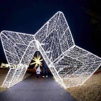 China Commercial Outdoor LED 3D Giant Starlight Landscape Decoration Christmas Halloween IP65 Home Wedding Use 2700K Warm White 50000 for sale
