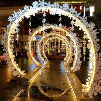 China Tunnel New Year Halloween Thanksgiving Low Voltage Street-Shaped Wedding Decoration Holiday Decoration for sale