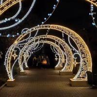 China Tunnel New Year Halloween Thanksgiving Low Voltage Street-Shaped Wedding Decoration Holiday Decoration for sale