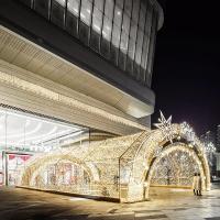 China Tunnel New Year Halloween Thanksgiving Low Voltage Street-Shaped Wedding Decoration Holiday Decoration for sale