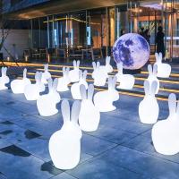 China Waterproof Decorative Lamp Solar Outdoor Lawn Low Voltage Landscape Rabbit Light for sale