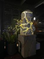China Digital Light Band Cyberpunk Robot Must Visit Club Decoration For Social Media Posts for sale