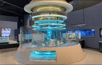 China Energy Transmission Sphere Interactive Light Motion Sculpture For Public Spaces for sale