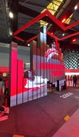 China Energy Transmission Sphere Interactive Light Motion Sculpture For Public Spaces for sale
