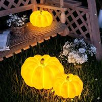 China Pumpkin Shape Outdoor Waterproof Halloween Lights Garden Light for Villa Terrace Handheld Lawn Decorative Atmosphere Lighting for sale
