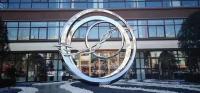 China High Grade Stainless Steel Circular Art Grand Scale Installation For Palatial Estates for sale