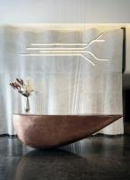 China Stainless Steel Sculpture Bar Custom Designs in Art Furniture for Restaurant Interior Decoration and Unique Artistic Ambiance for sale