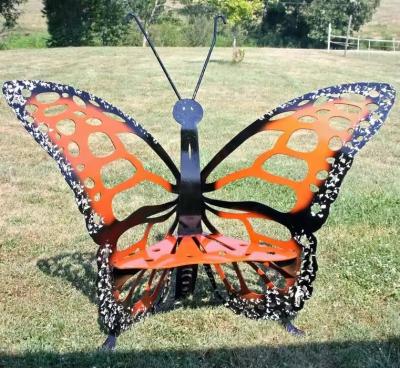 China Colorful Animal-Themed Metal Outdoor Seating Sculptures Stainless Steel for Religious Advertising & Anniversary Occasions for sale