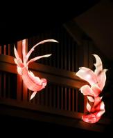 China Ethereal Giant Koi Fish Lantern - Bespoke 3D Paper Art Installation for Luxury Brand Activations & Events for sale