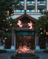 China Ethereal Giant Koi Fish Lantern - Bespoke 3D Paper Art Installation for Luxury Brand Activations & Events for sale