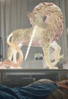 China Customized Large Scale 3D Paper Sculpture with RGB DMX 512 Lighting for Art Installation for sale