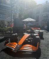China Custom Orange F1 Show Car Racing Replica with Automotive Grade Paint and Knock-down Structure for sale