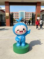 China Waterproof UV-Resistant Customized Color Fiberglass Sculpture for Public Spaces and Theme Parks for sale