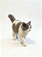 China 4M Oversized Hyper-Realistic British Shorthair Cat Sculpture in Fiberglass Reinforced Plastic for sale