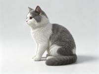 China 4M Oversized Hyper-Realistic British Shorthair Cat Sculpture in Fiberglass Reinforced Plastic for sale