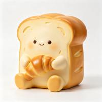 China Custom Size Weather Resistant Hand-Painted Fiberglass Sculpture for Bakery Shop Outdoor Decor for sale