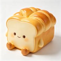 China Custom Size Weather Resistant Hand-Painted Fiberglass Sculpture for Bakery Shop Outdoor Decor for sale