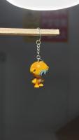 China Custom 3D Cartoon Monkey Resin Figurine Keychain with High-Density Solid Resin and Hand-Painted Craftsmanship for sale
