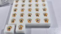 China Custom 3D Cartoon Monkey Resin Figurine Keychain with High-Density Solid Resin and Hand-Painted Craftsmanship for sale