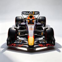 China Life Size F1 Racing Car Sculpture with Fiberglass Material and Customizable Design for sale