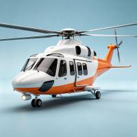 China Custom Life Size Helicopter Sculpture with Polished Mirror Surface for Outdoor Large Aviation Art Installation for sale